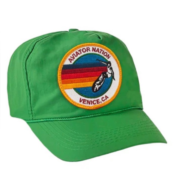 Aviator Nation | Accessories | Aviator Nation Venice Green Hat With ...